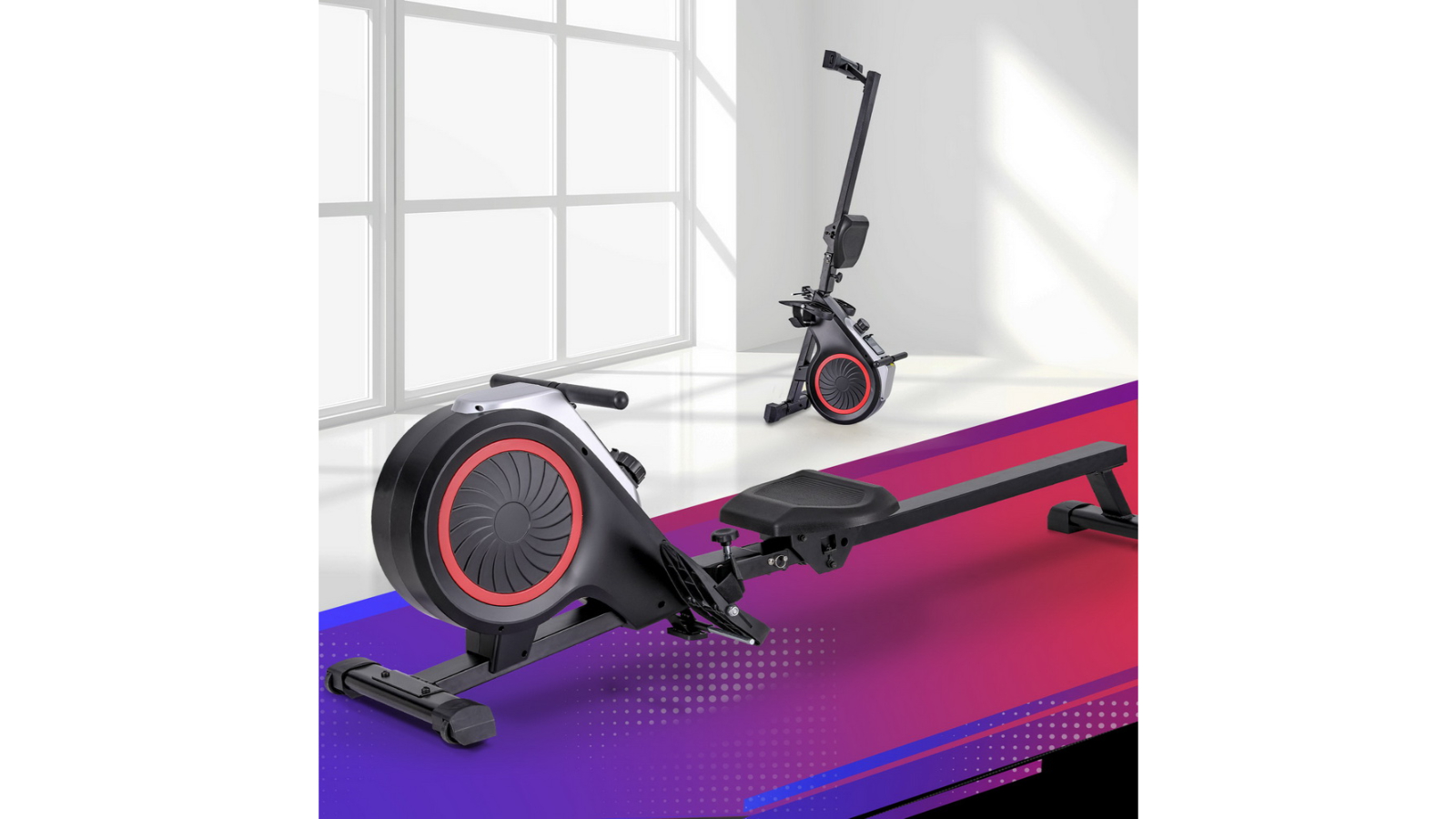 Everfit 16 Level Foldable Magnetic Rowing Machine | Harvey Norman