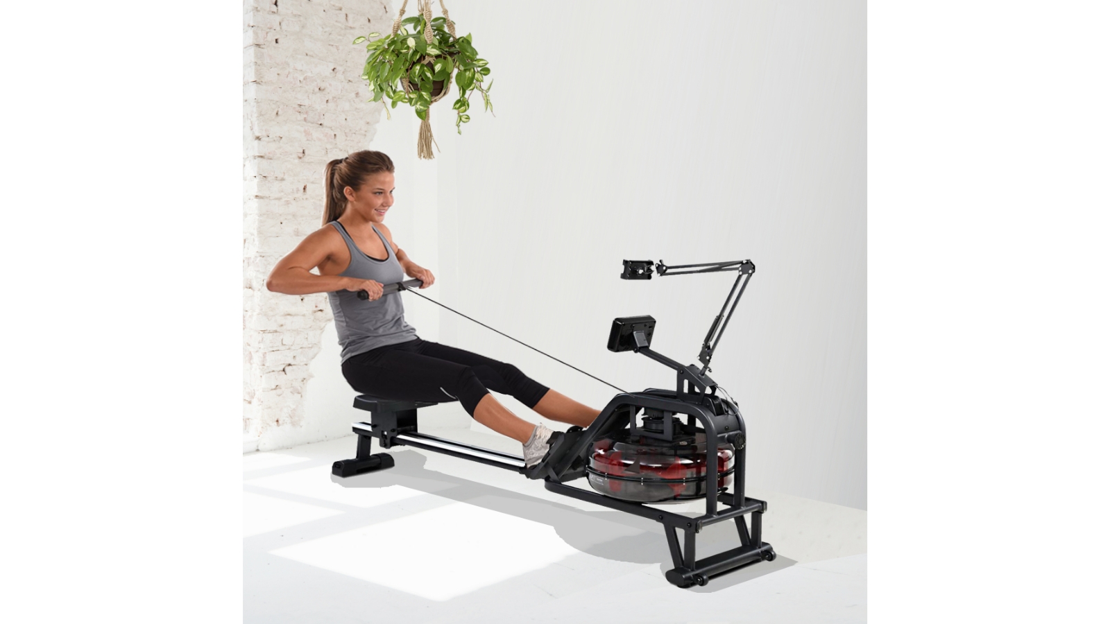 BL Home Gym Water Resistance Rower Machine | Harvey Norman