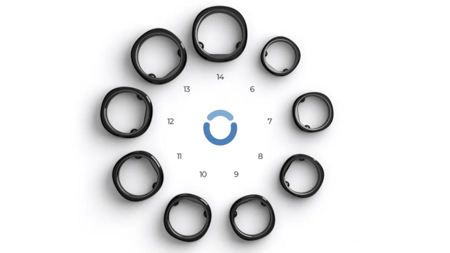 RingConn Size 6-14 Smart Ring Kit | Harvey Norman