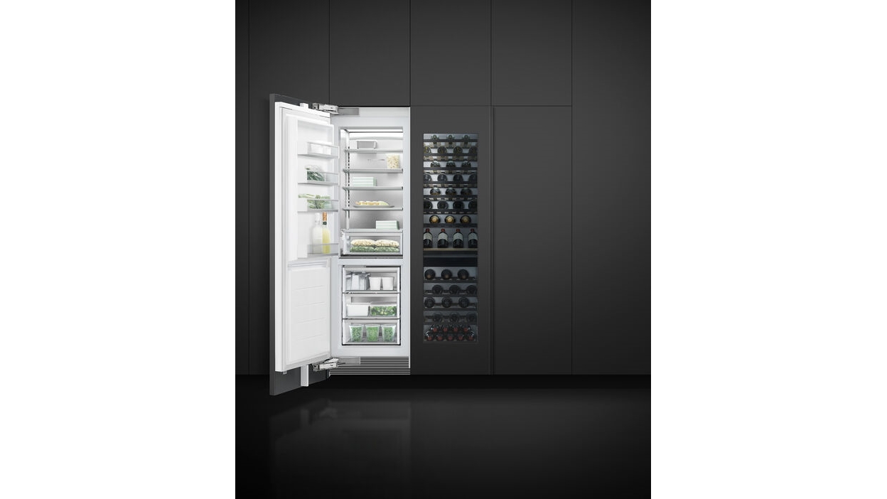 Fisher & Paykel 351L Right Hinge Integrated Column Fridge | Harvey Norman