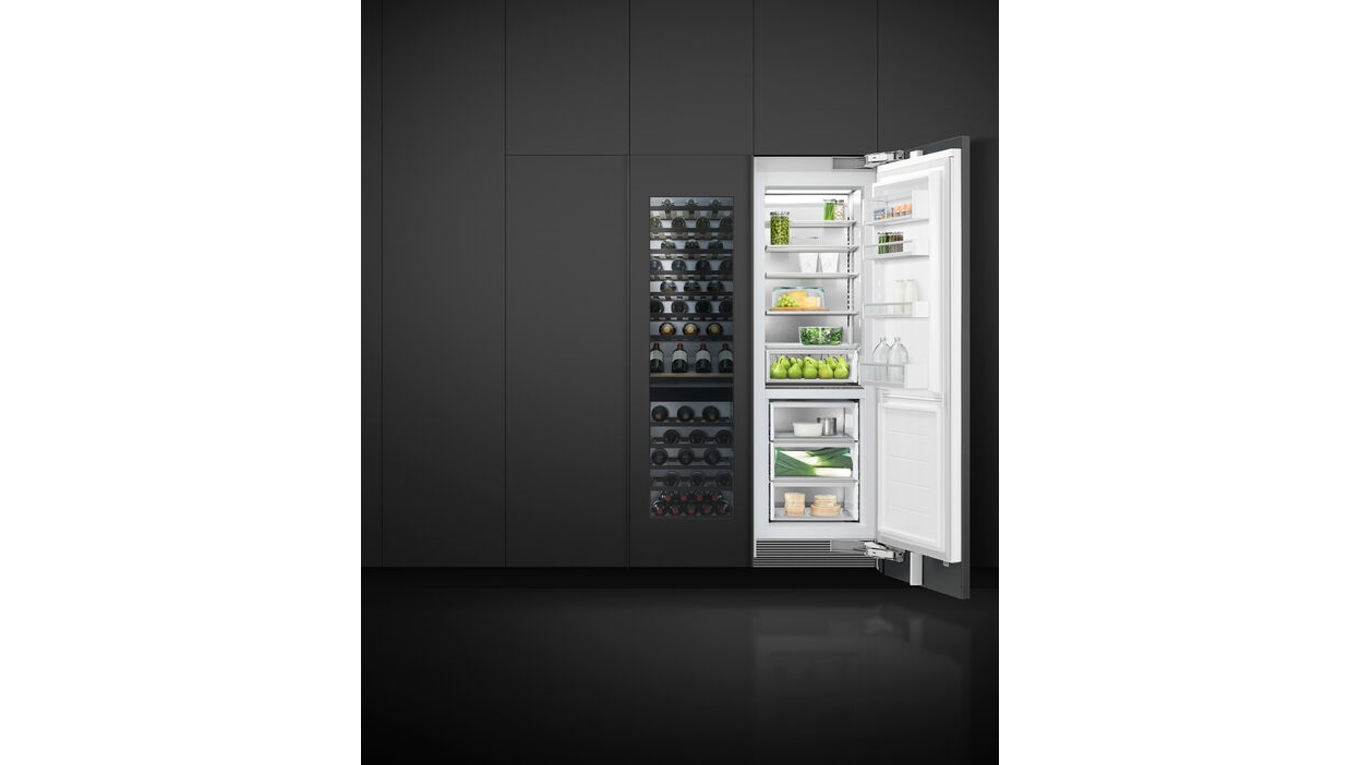 Fisher & Paykel 351L Right Hinge Integrated Column Fridge | Harvey Norman