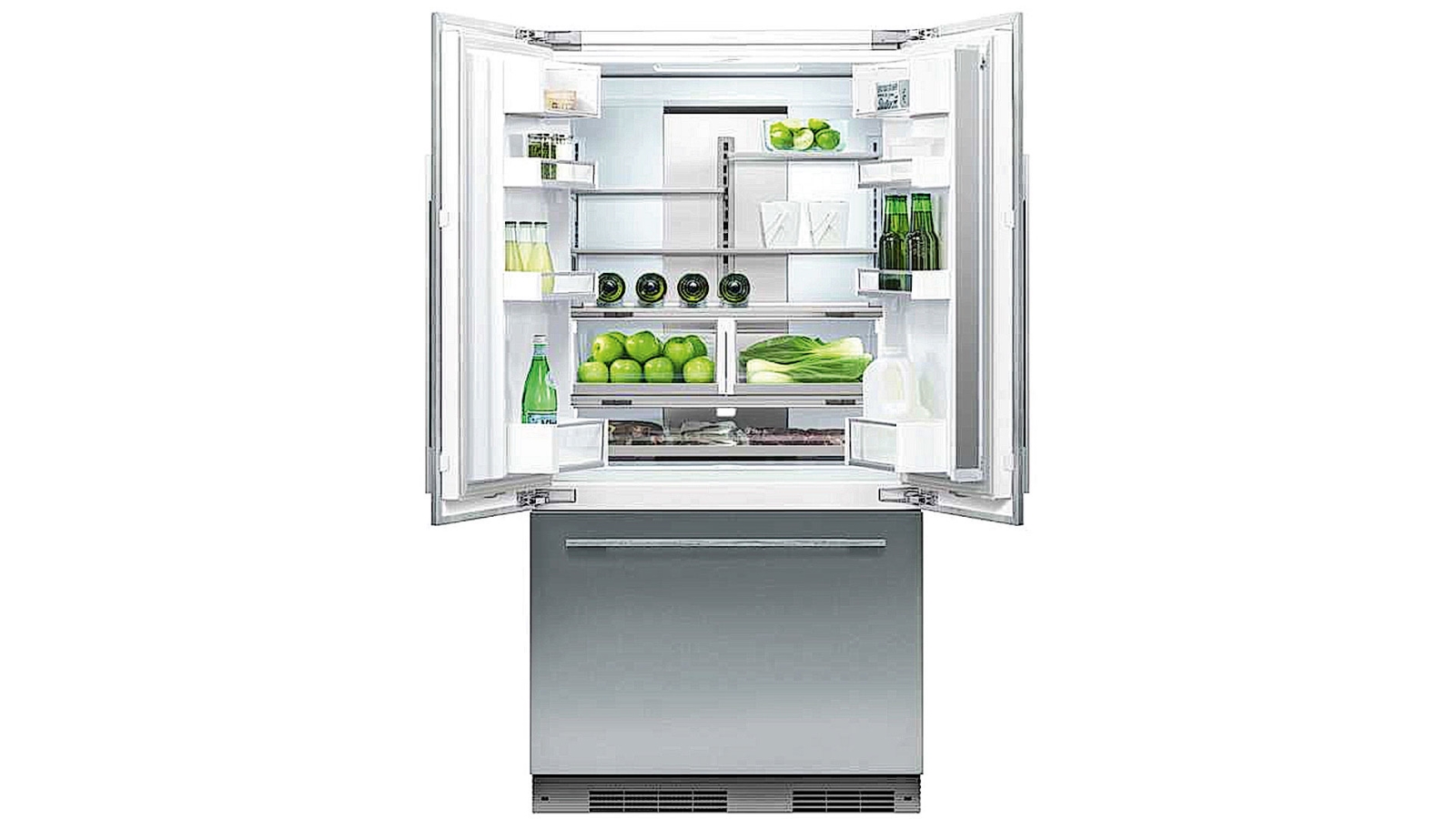Fisher & Paykel 90cm Series 7 Integrated French Door Refrigerator ...