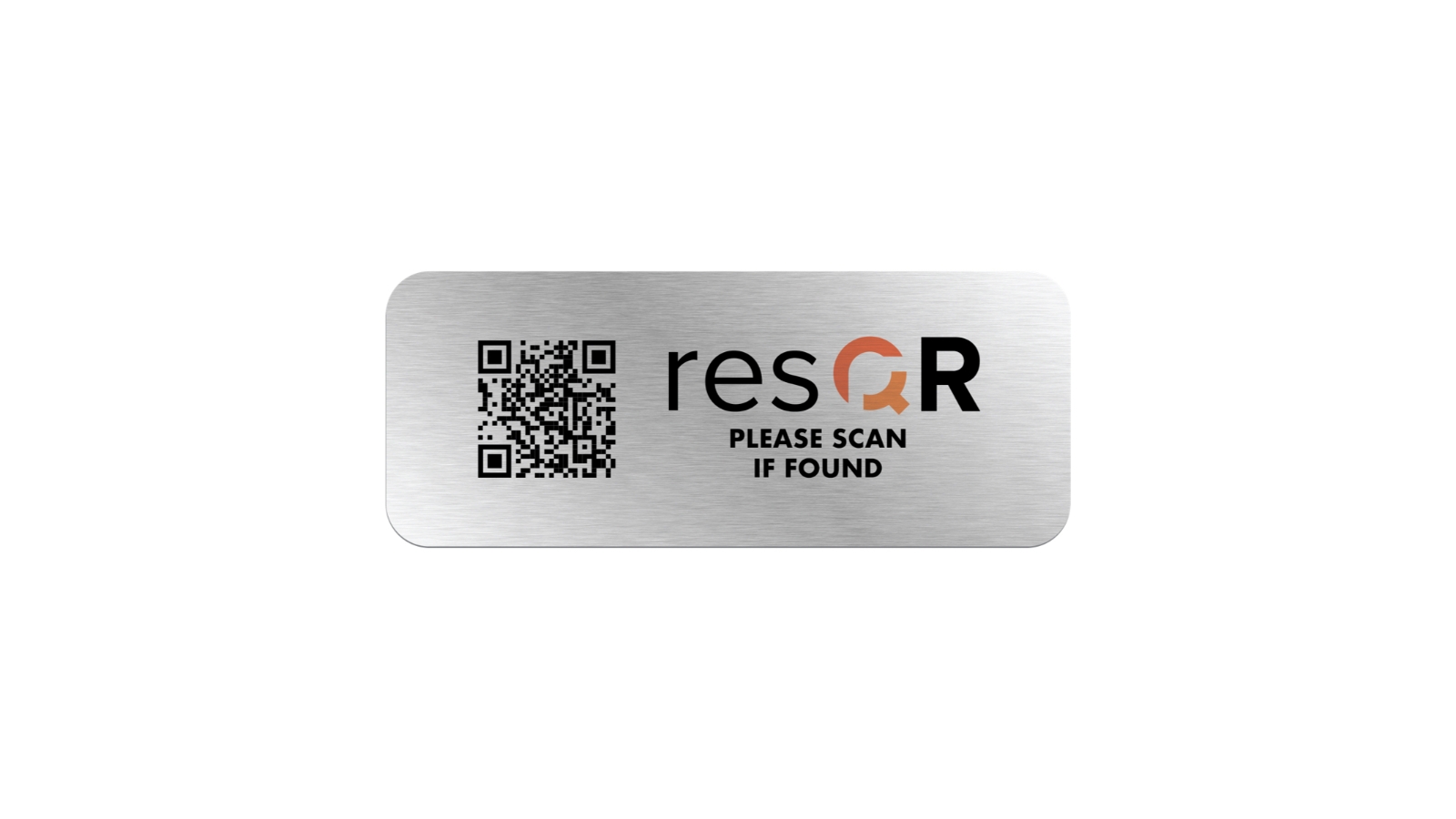 resQR Aluminium Sticker - Pack of 2 | Harvey Norman