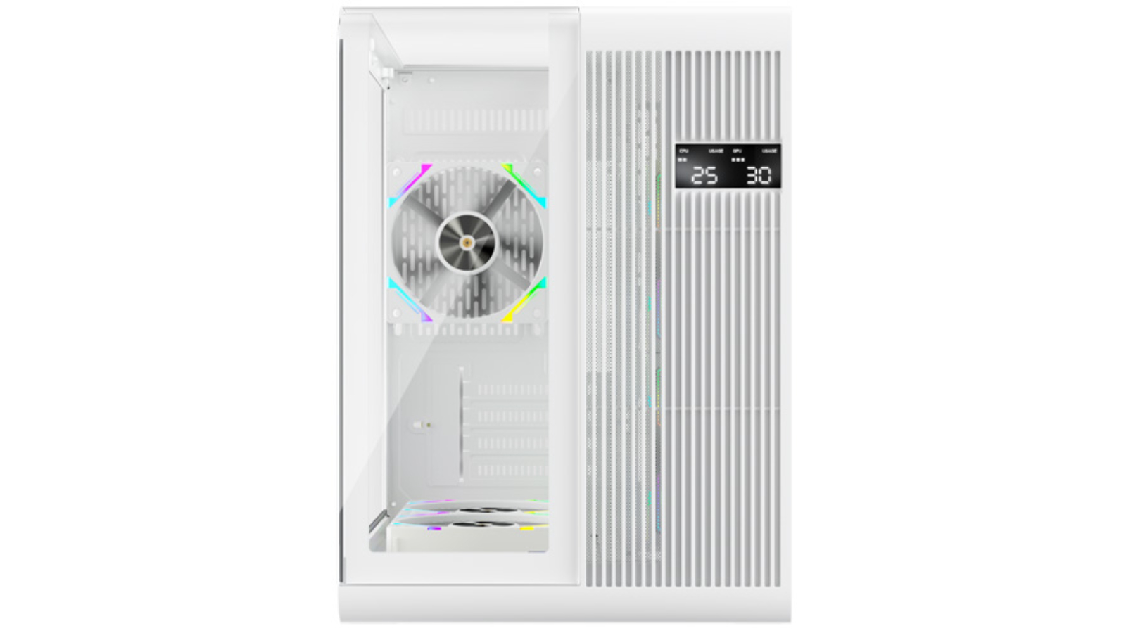 1st Player RT5 M-ATX ITX PC Gaming Case - White | Harvey Norman