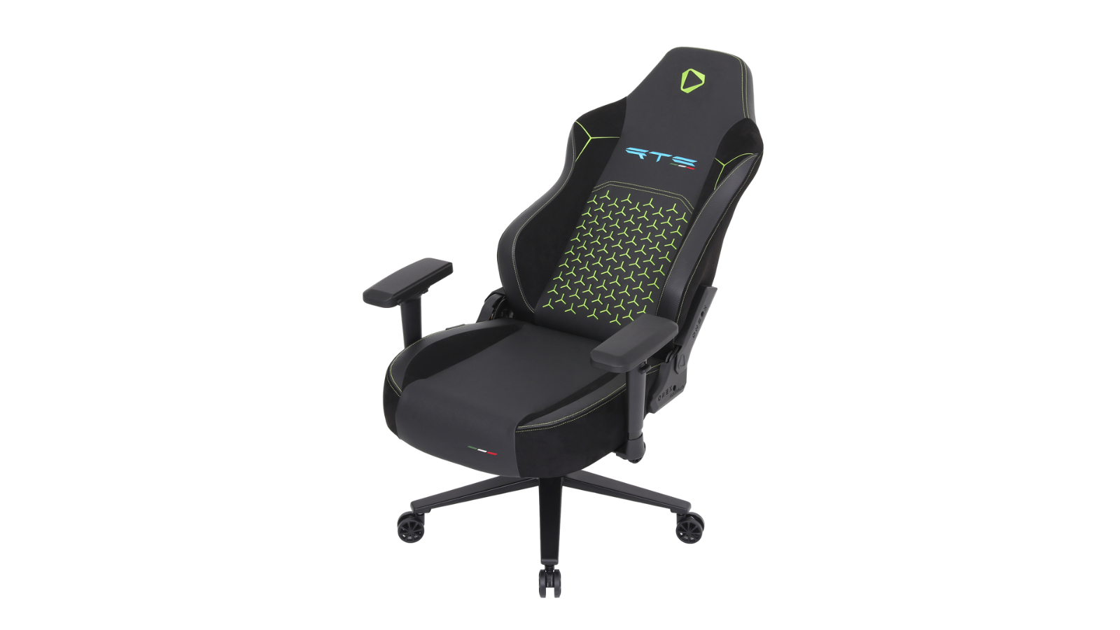ONEX RTC ErgoGlide Alcantara Gaming Chair - Black/Sian Green | Harvey ...