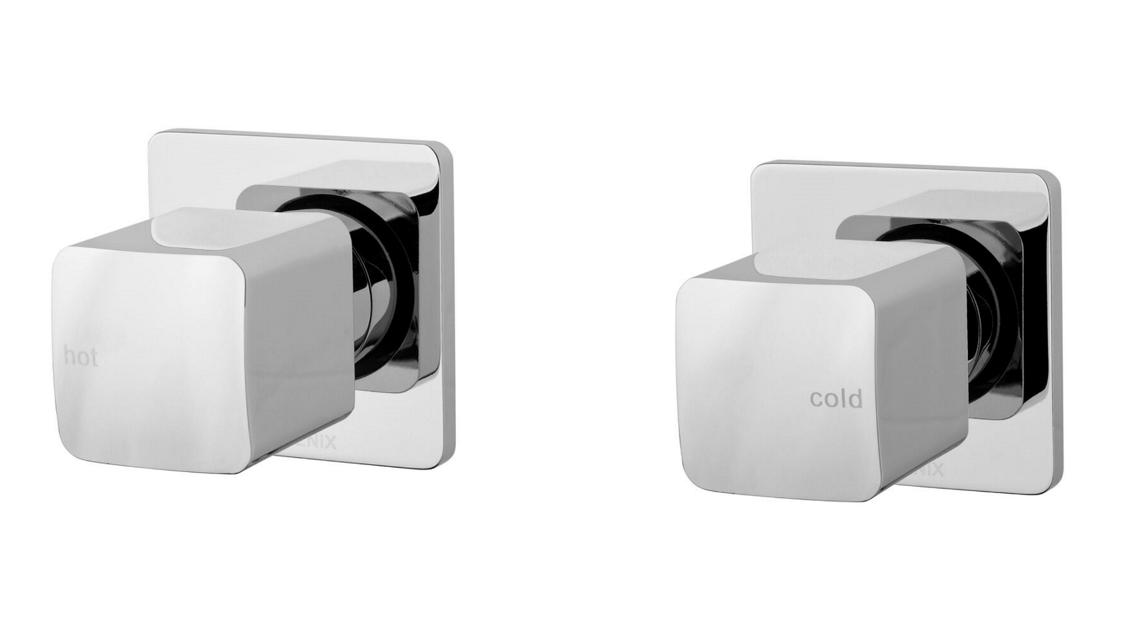 Phoenix Vivid Slimline 15mm Wall Top Assemblies Extended Spindles ...