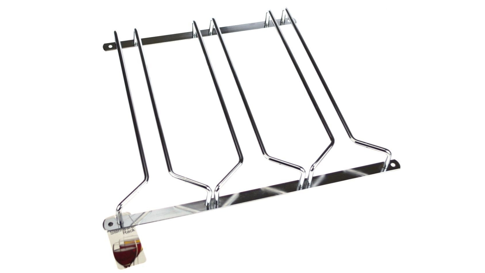 Triple Glass Rack - 28cm Long | Harvey Norman