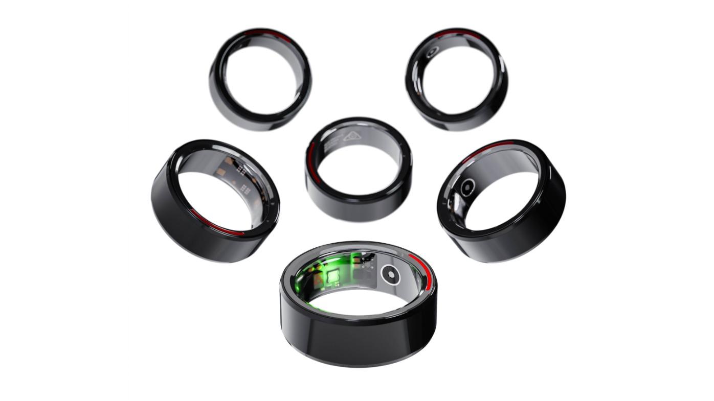 Ryze Element Black Smart Ring | Harvey Norman