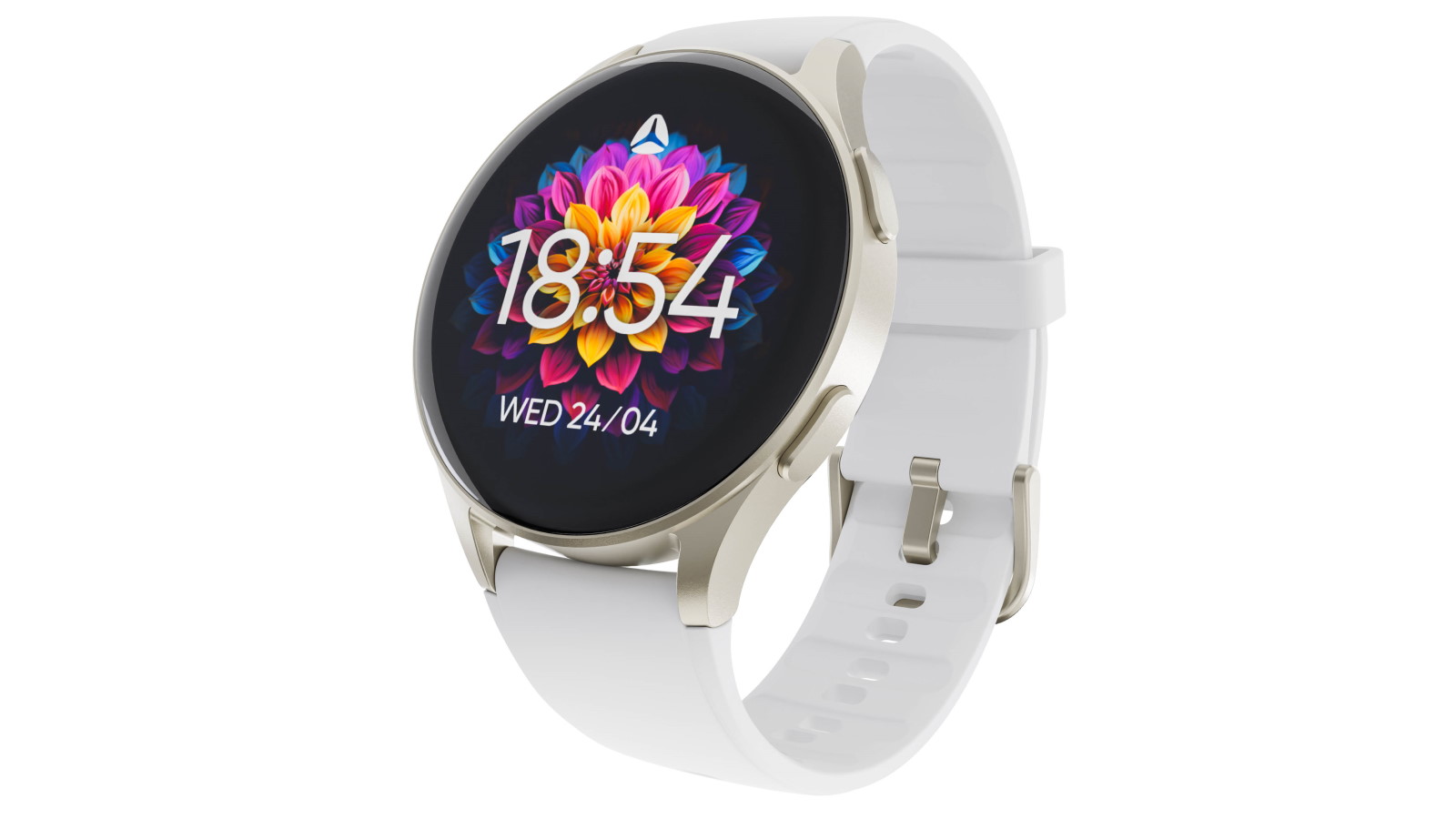 Ryze Gene Smart Watch - Star Grey with White + Mint Strap | Harvey Norman