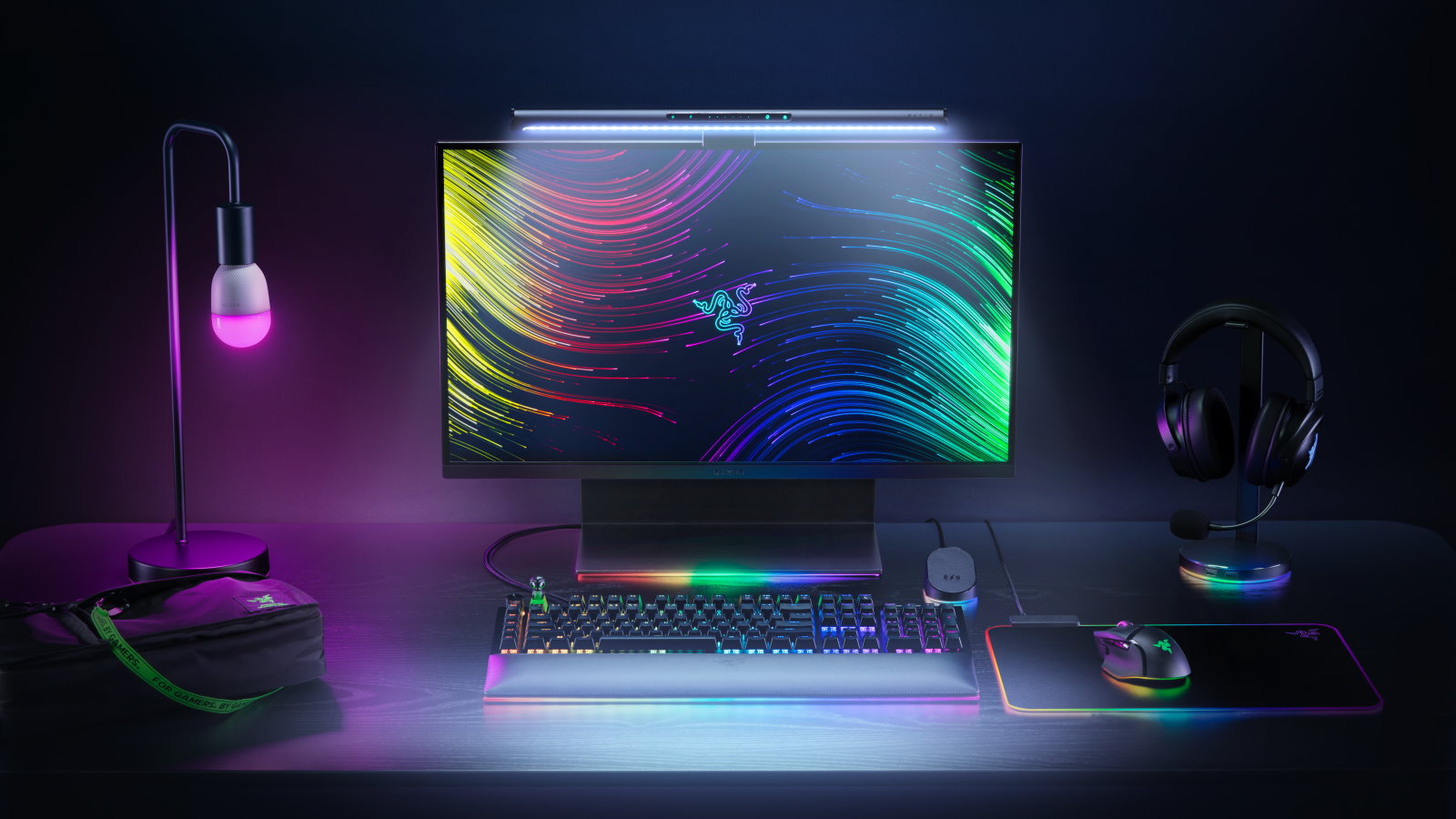 Razer Aether Monitor Light Bar | Harvey Norman