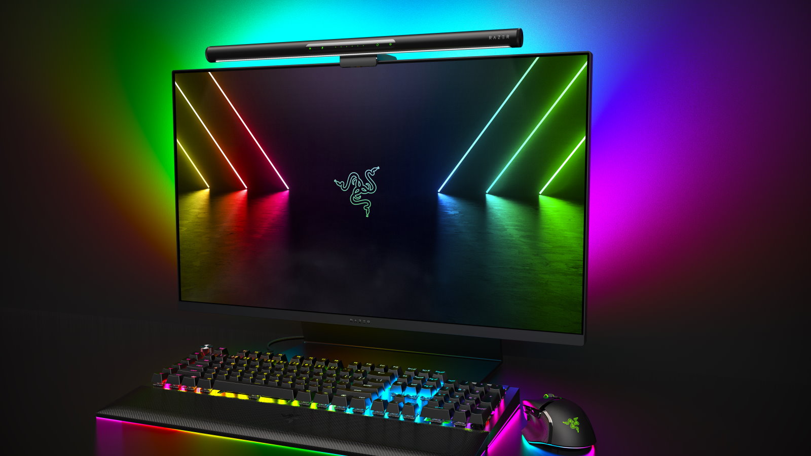Razer Aether Monitor Light Bar | Harvey Norman