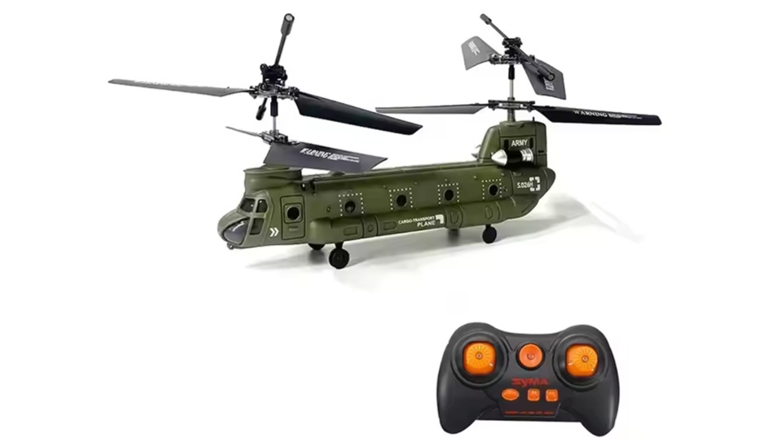 Syma S026H Remote Control Military Helicopter | Harvey Norman