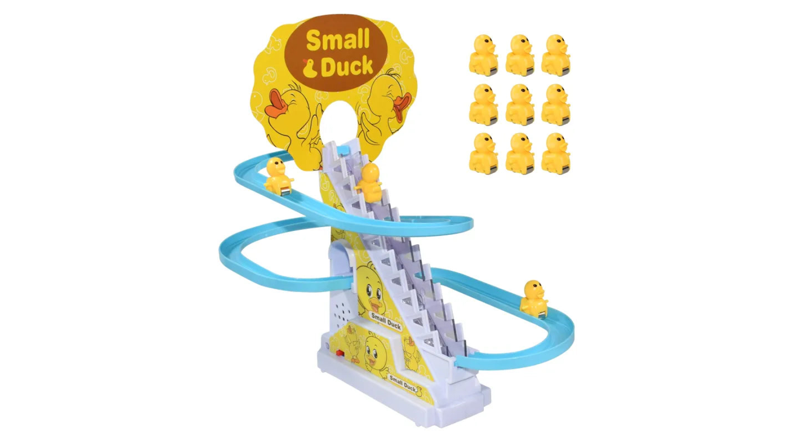 NNEOBA 9 Piece Electric Duck Climbing Stairs Toy | Harvey Norman