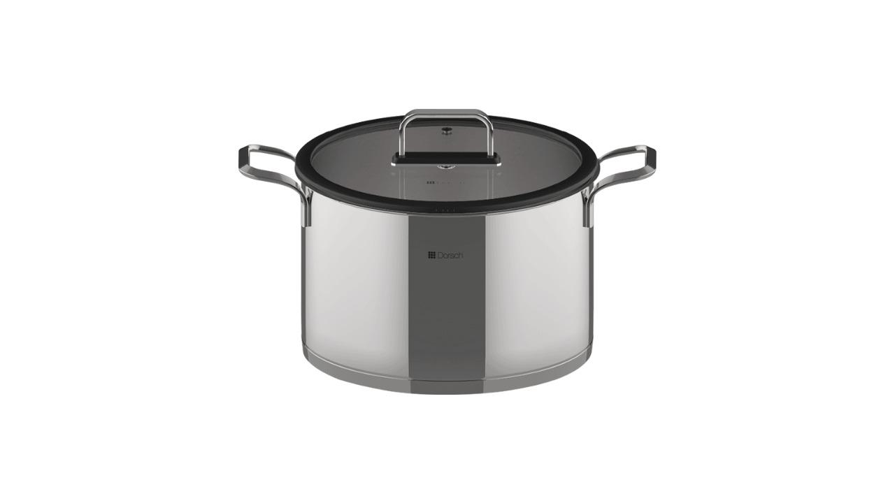 Dorsch 26cm Stainless Steel Pot - 8.7 Litre | Harvey Norman