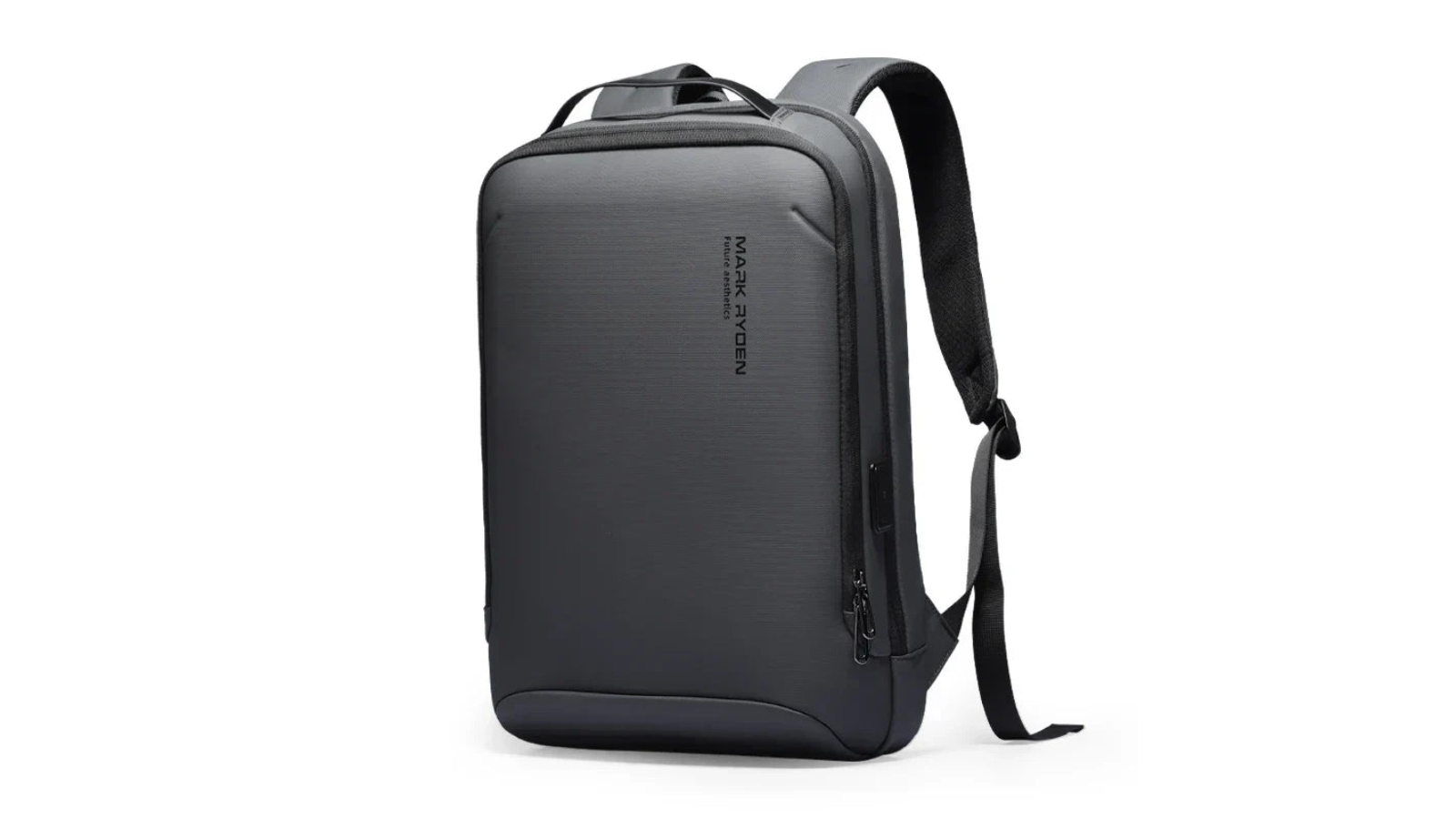 NNEOBA Black Streamlined Minimalist Hard Shell Laptop Backpack | Harvey ...