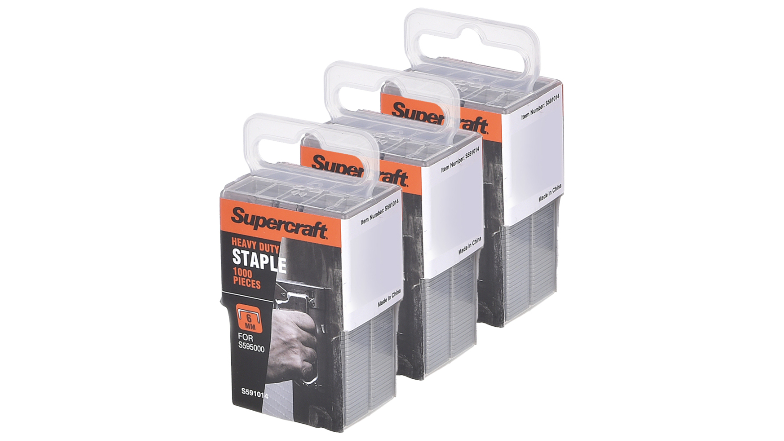Supercraft Heavy Duty Staples for S595000 Stapler - 0.6cm | Harvey Norman