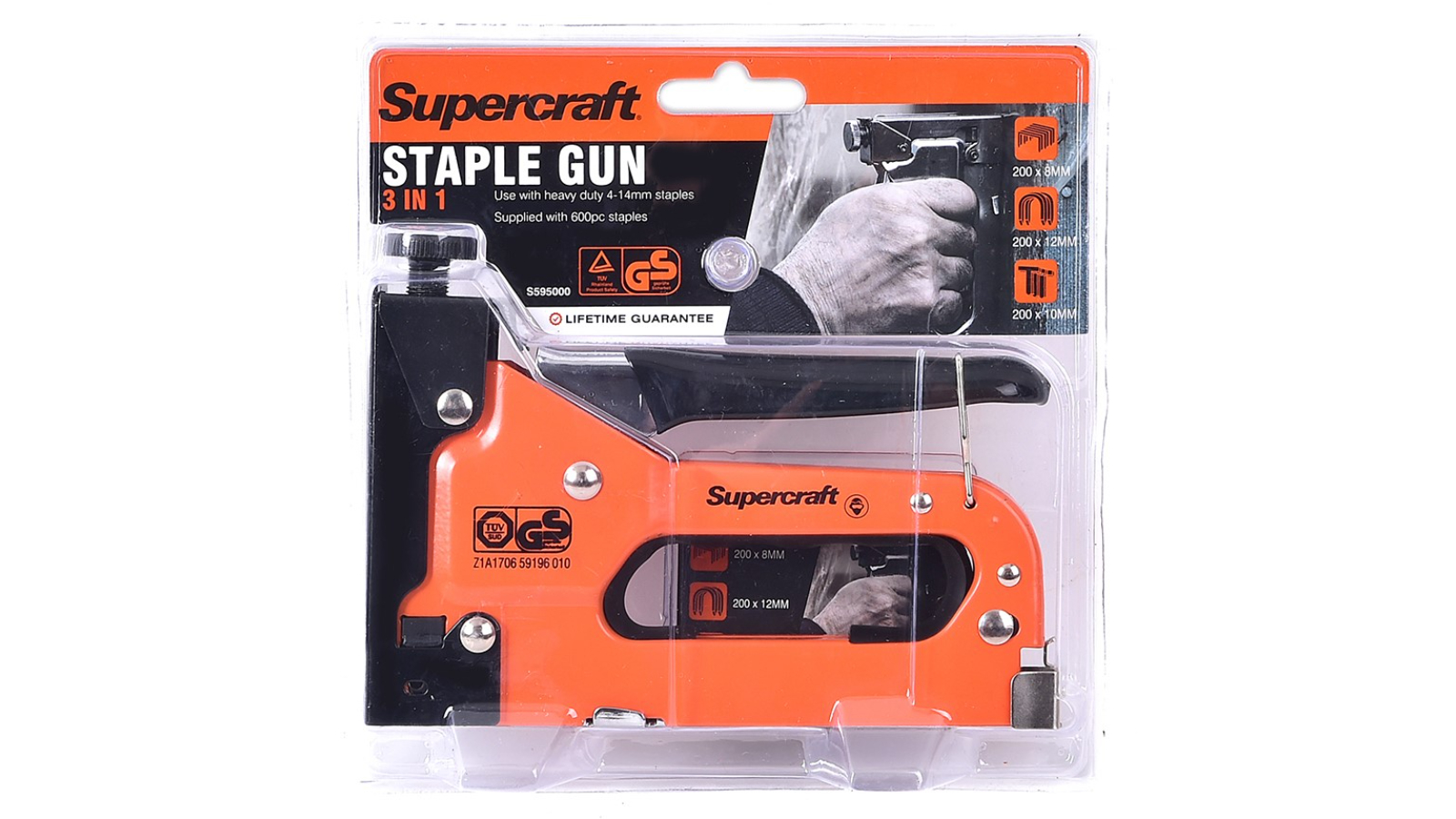 Supercraft General Purpose 3 in 1 Staple Gun | Harvey Norman