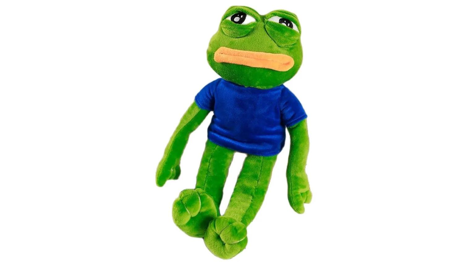 NNEOBA 45cm Pepe Frog Plush Toy | Harvey Norman