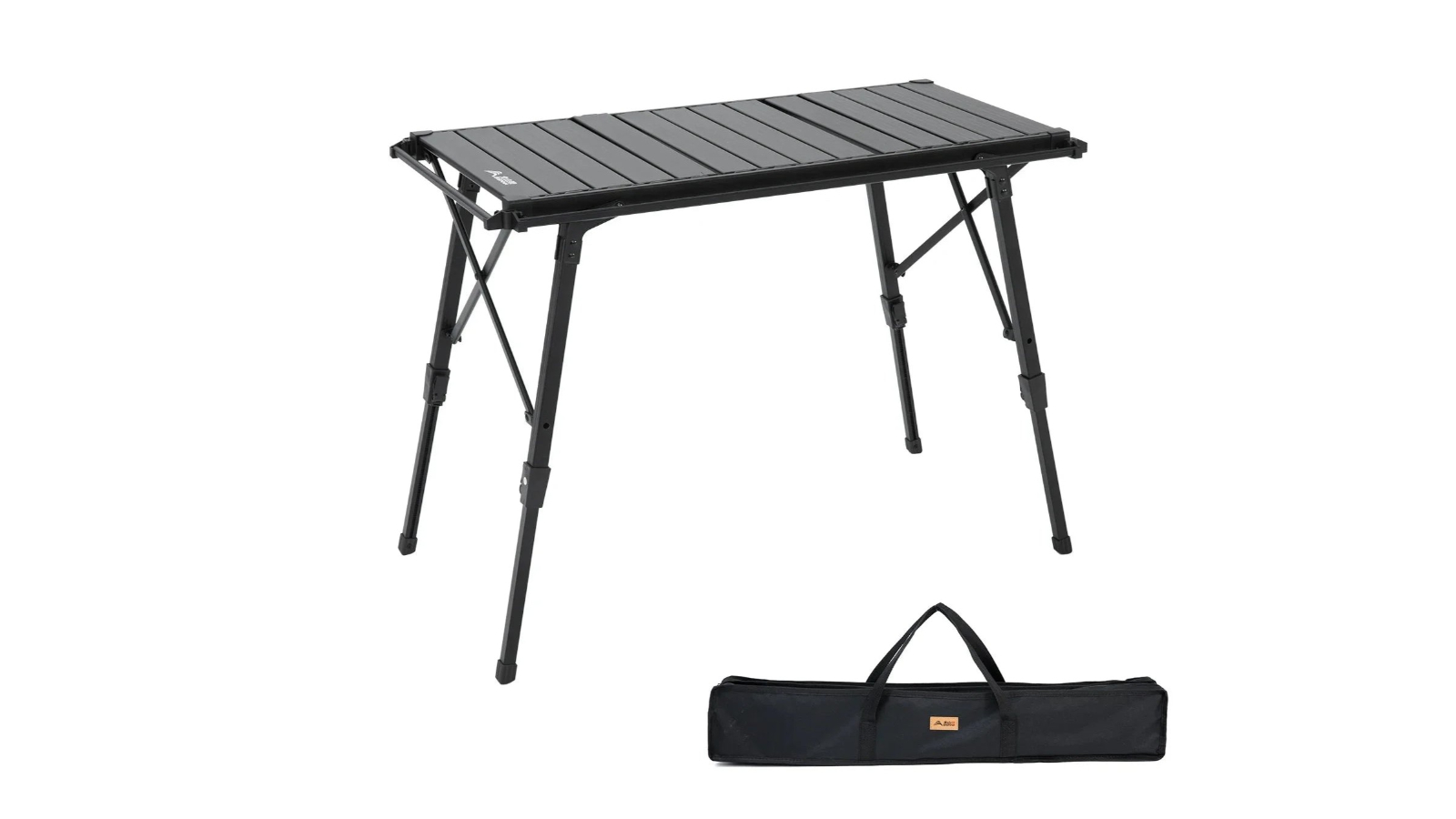 NNEOBA Aluminum Alloy Multi-Functional IGT Camping Table - Black ...