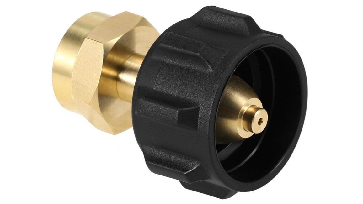 HOD Solid Brass Safety Qcc1 Type1 Regulator Valve Refill Adapter ...