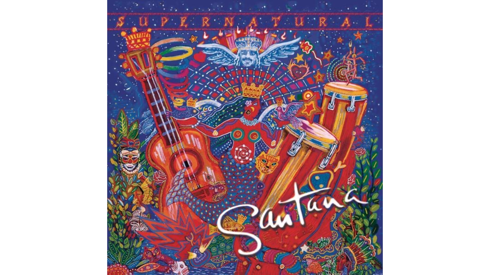 Santana Supernatural Vinyl Album | Harvey Norman