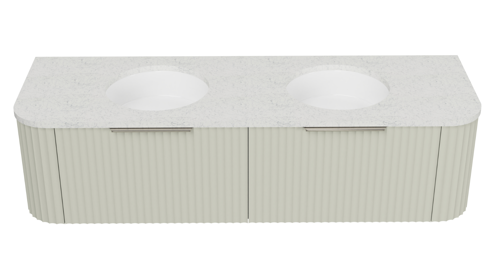 Timberline Santos 1500mm Wall-Hung Vanity with SilkSurface Top and ...