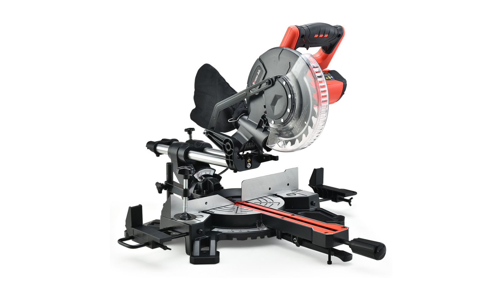 Baumr-AG 1500W Compound Mitre Single Bevel Sliding Drop Saw - 21cm ...