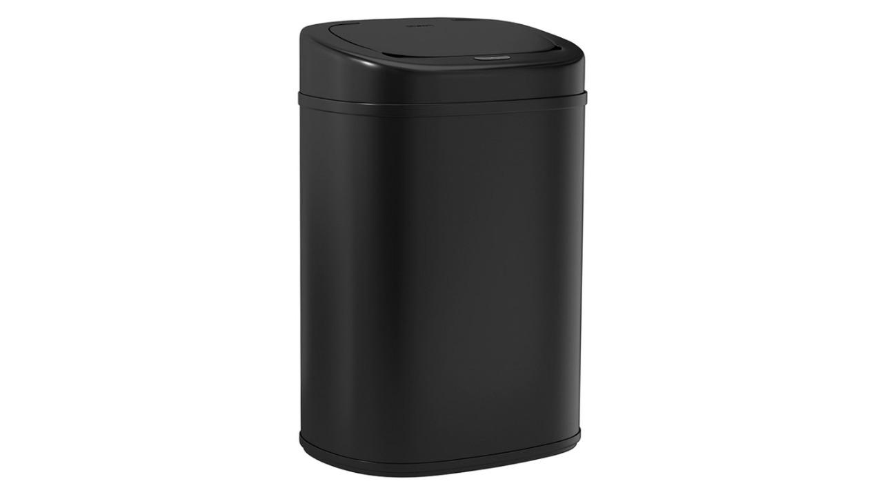 Devanti 82 Litre Automatic Motion Sensor Bin - Black | Harvey Norman