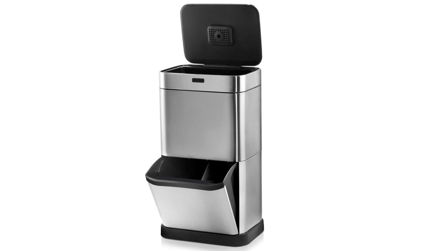 BL Stainless Steel Automatic Sensor Bin with Recycling Drawer - 70Litre ...