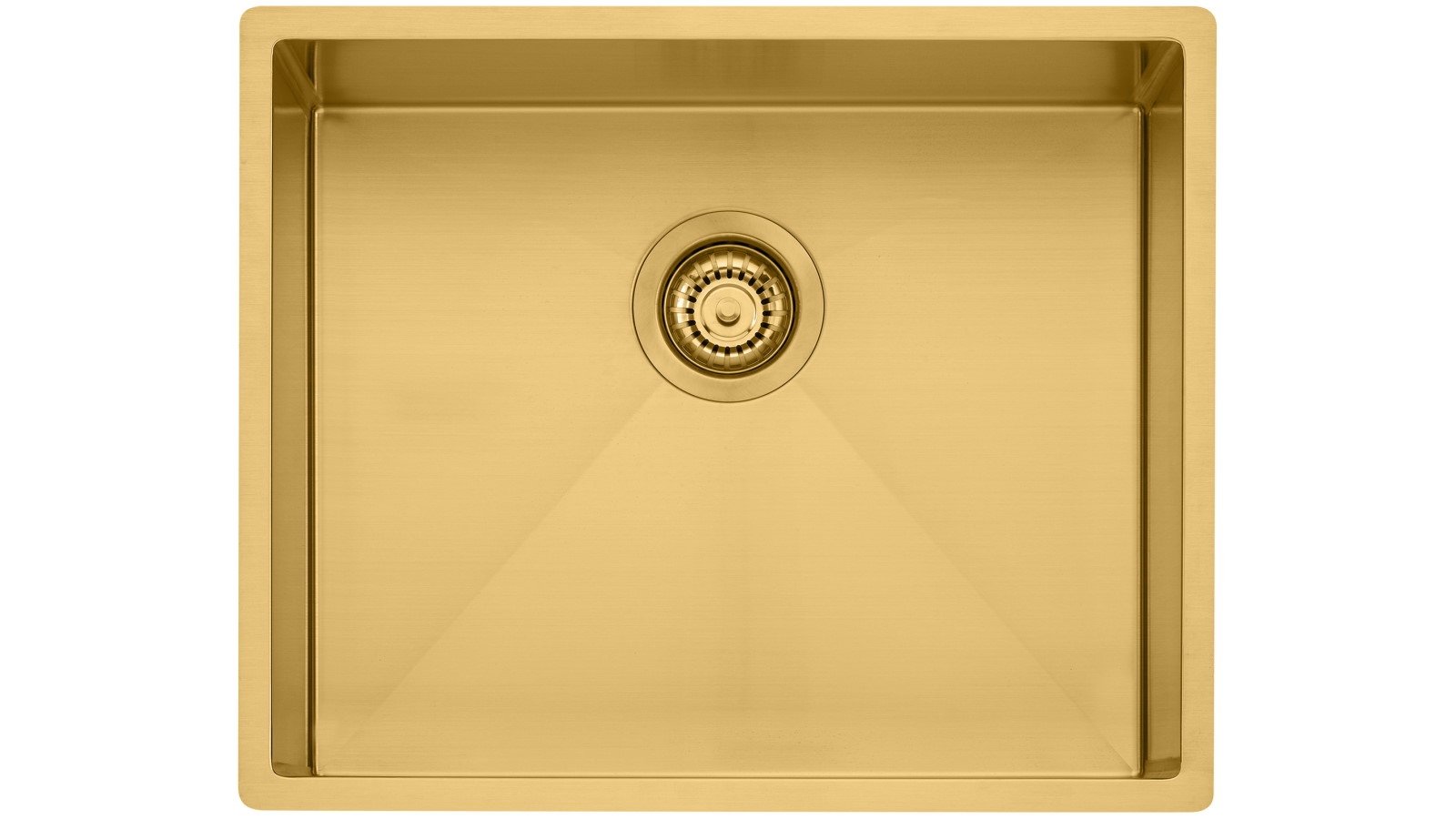 Oliveri Spectra Single Bowl Sink - Brushed Gold | Harvey Norman