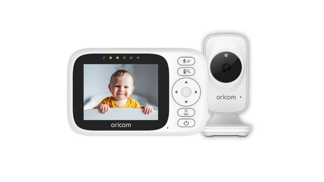Oricom SC340 Video Baby Monitor with LCD Display and Digital Pan Zoom ...