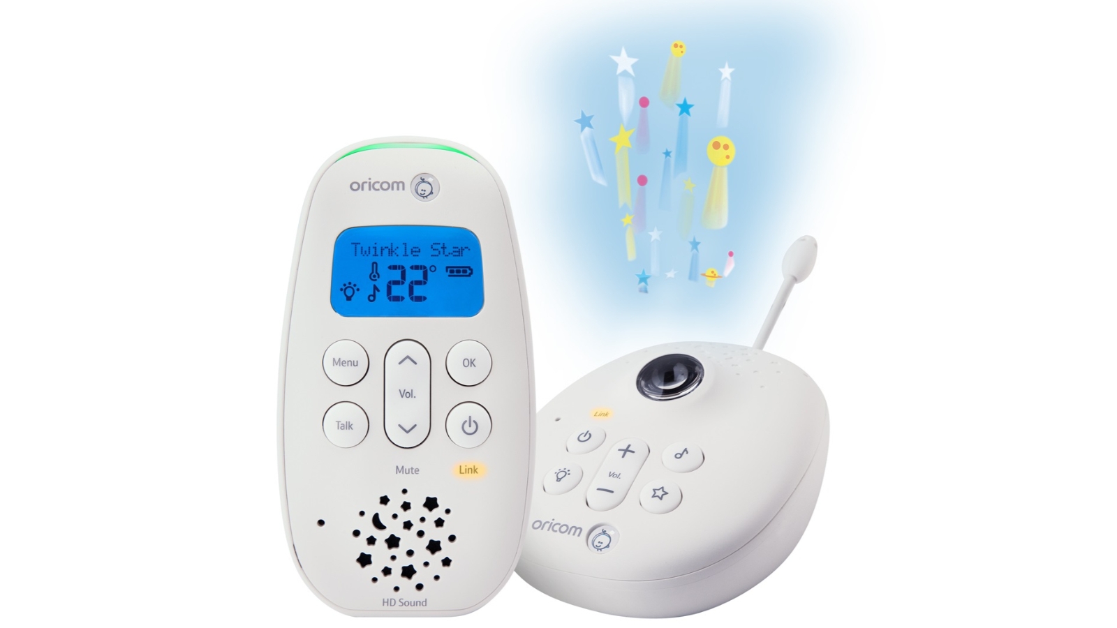 Oricom Secure SC530 DECT Digital Baby Monitor | Harvey Norman