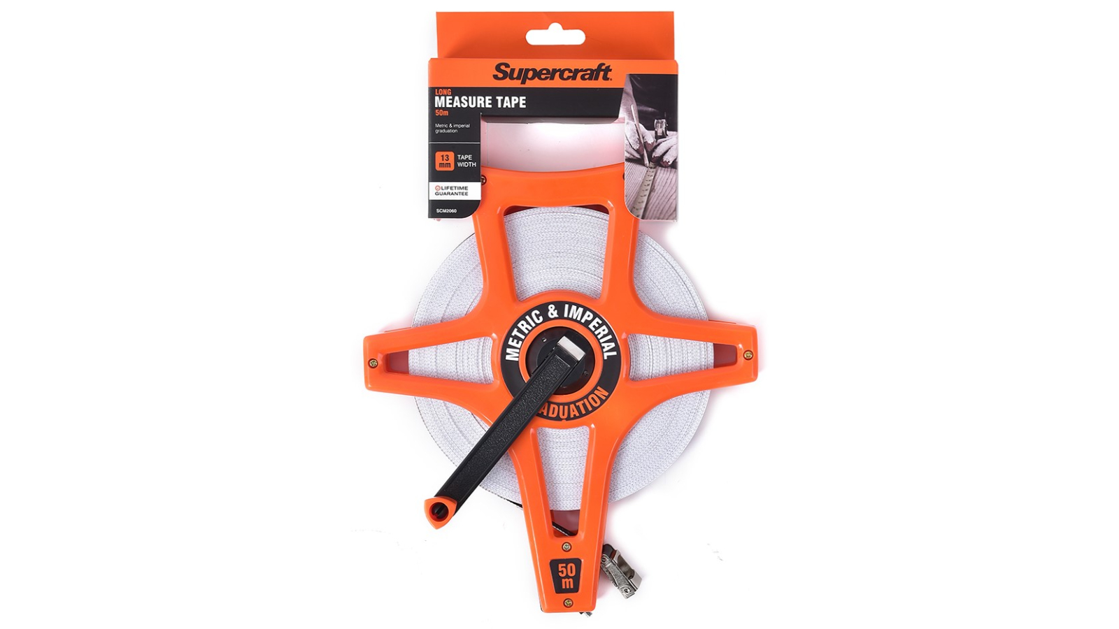 Supercraft Measuring Tape Long - 50metre/165FT | Harvey Norman