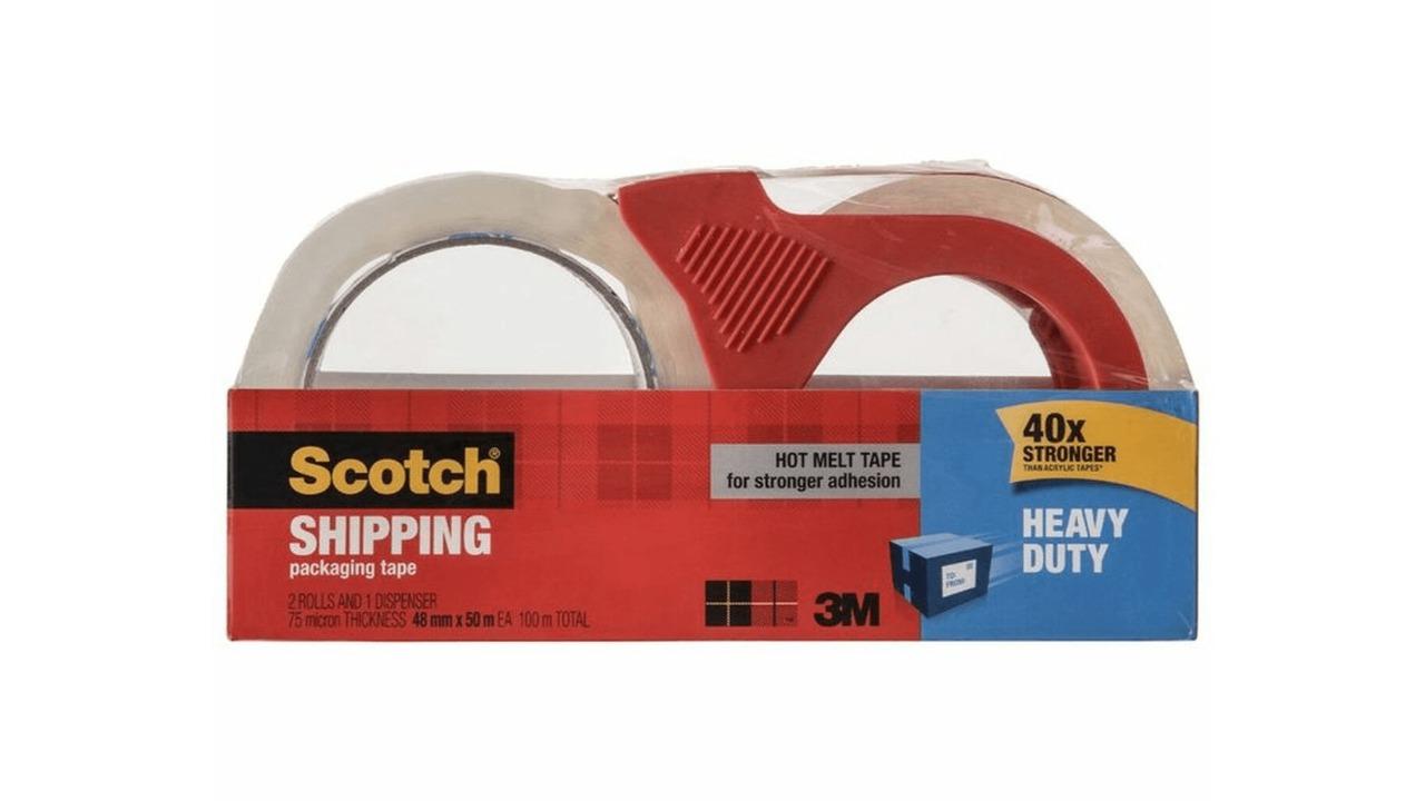 Scotch AT019436891 Pack of 2 Packaging Clear Tape Dispenser | Harvey Norman