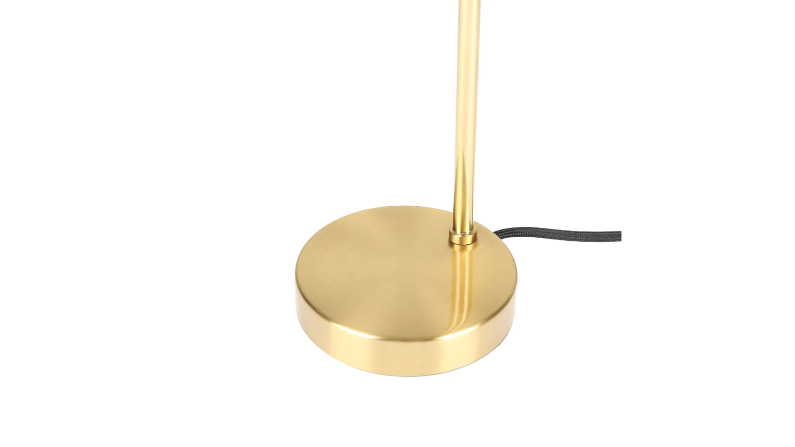 Luminea Scott Modern Sleek Table Lamp - Brass | Harvey Norman