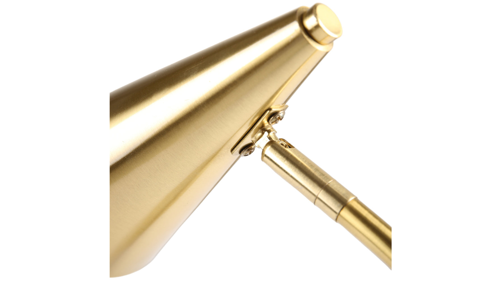 Luminea Scott Modern Sleek Table Lamp - Brass | Harvey Norman