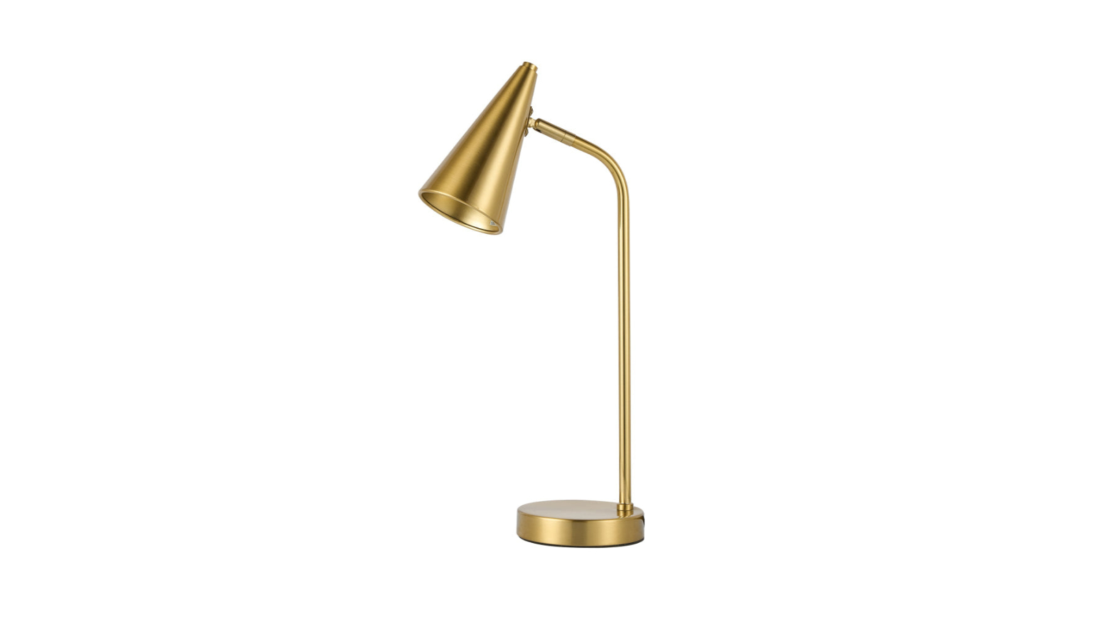 Luminea Scott Modern Sleek Table Lamp - Brass | Harvey Norman