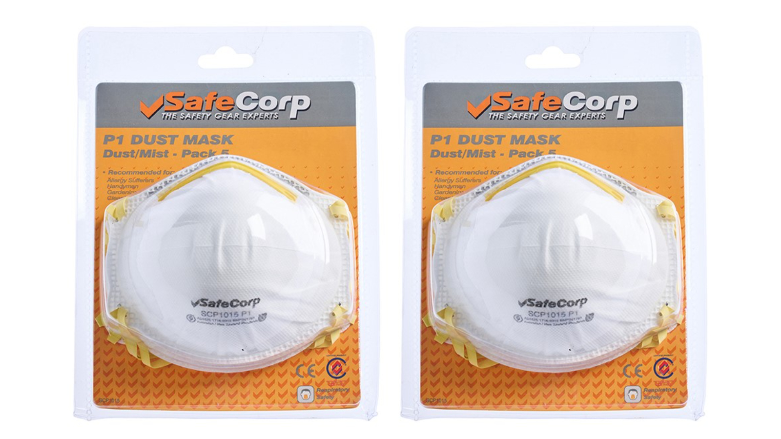 Safecorp Mask Dust P1 Face Protective - 2x5 Piece | Harvey Norman