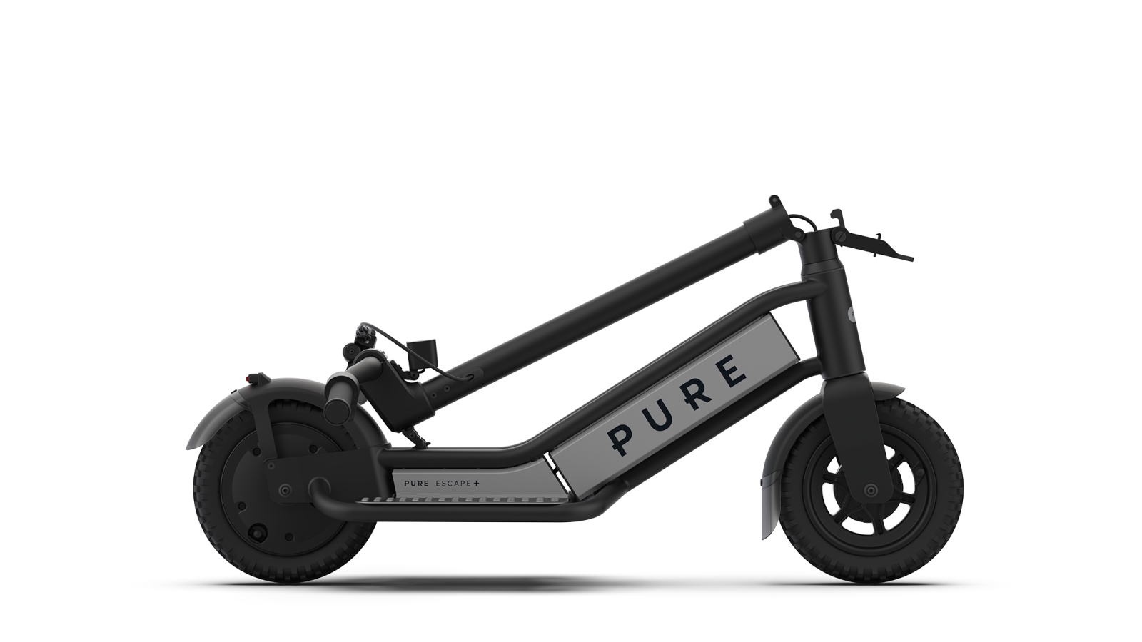 Pure Escape+ Electric Scooter - Black | Harvey Norman