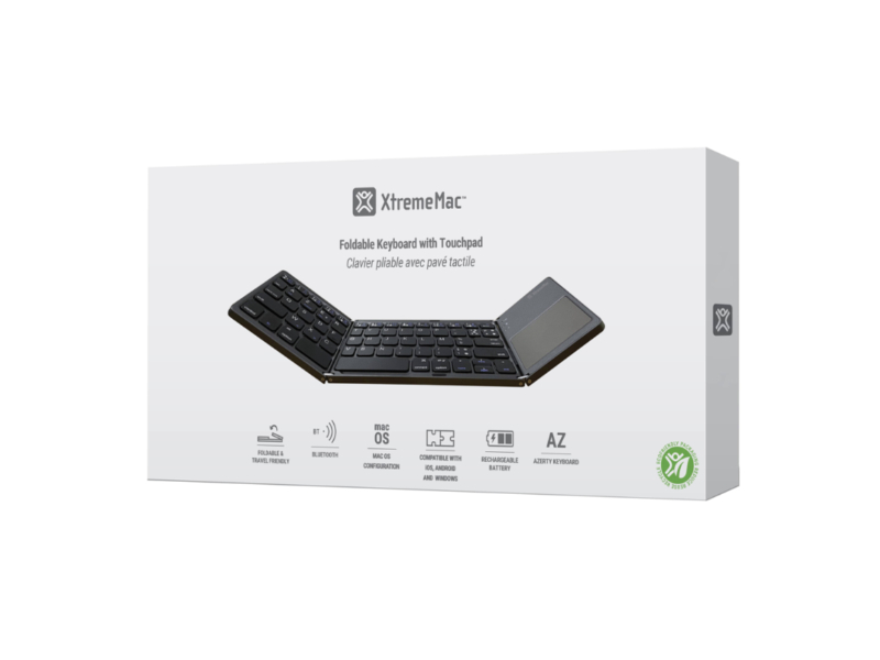 XtremeMac Foldable Bluetooth keyboard with TouchPad | Harvey Norman