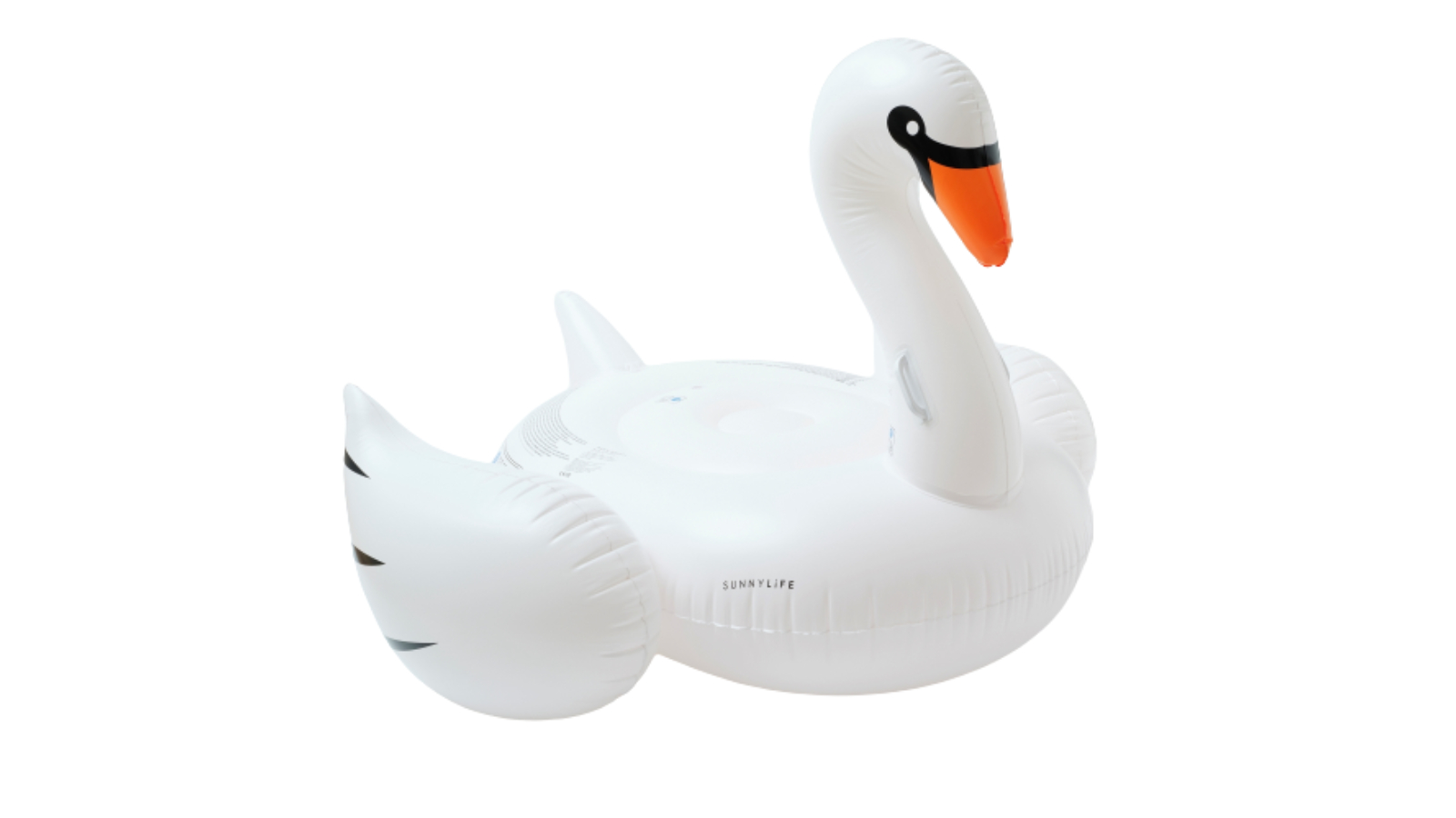 Sunnylife The Resort Original Luxe Ride-on Float Swan | Harvey Norman