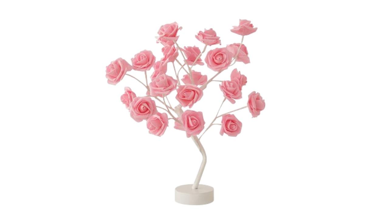NNEOBA Rose Flower Tree Table Lamp | Harvey Norman
