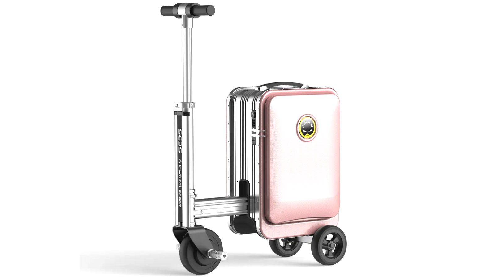 Airwheel 20-inch with 20L Electric Rideable Smart Suitcase - Pink ...