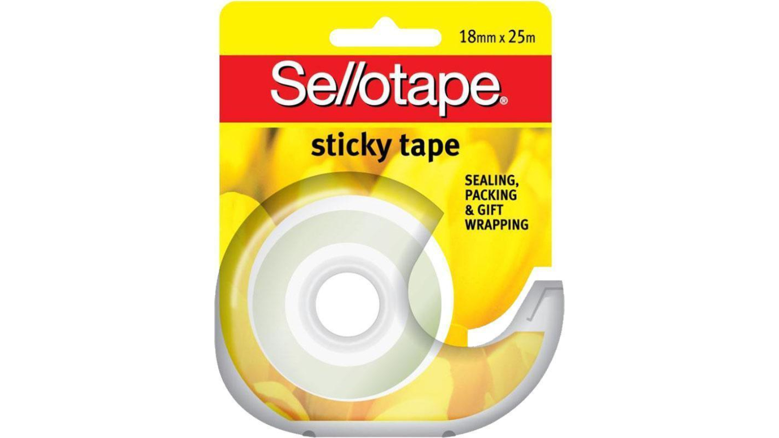 Sellotape 960115 Pack of 8 Sticky Tape Dispenser | Harvey Norman