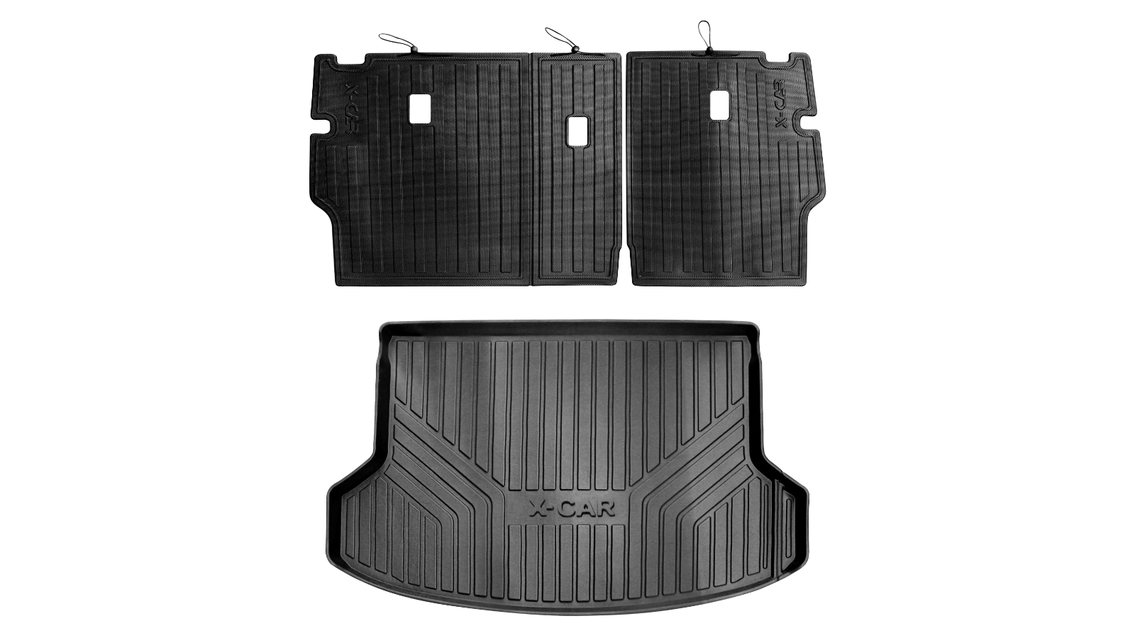 X-CAR Heavy Duty Car Boot Liner Back Seat Protector Combo for Kia ...