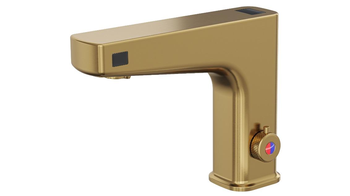 Linsol Sensomax Trio Wave Sensor Basin Mixer with Soap Dispensor ...