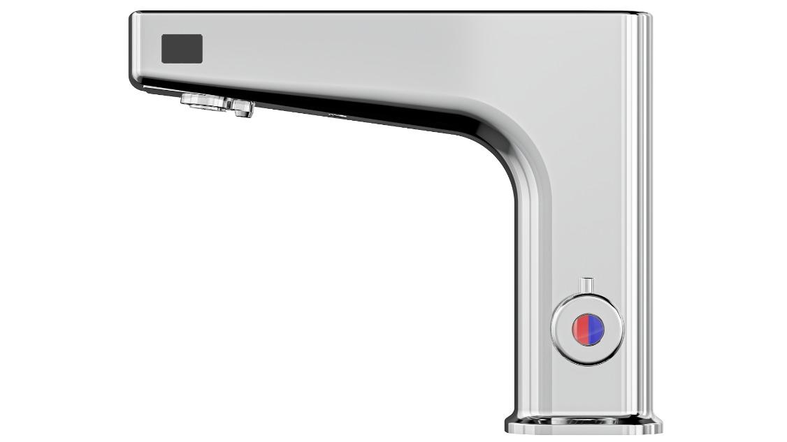 Linsol Sensomax Trio Wave Sensor Basin Mixer with Soap Dispensor ...