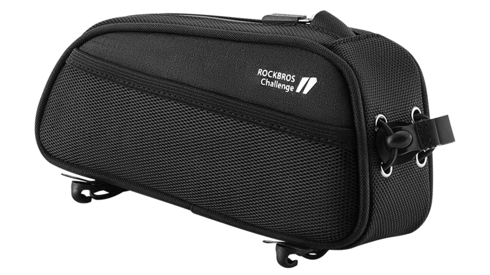 NNEOBA 1.3L Waterproof Bicycle Frame Tube Bag with Headphone Jack ...