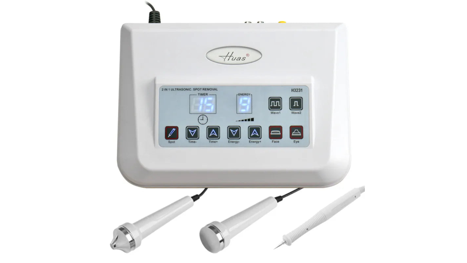 NNEOBA 3-in-1 Ultrasonic Facial Machine with Plasma Freckle Pen ...