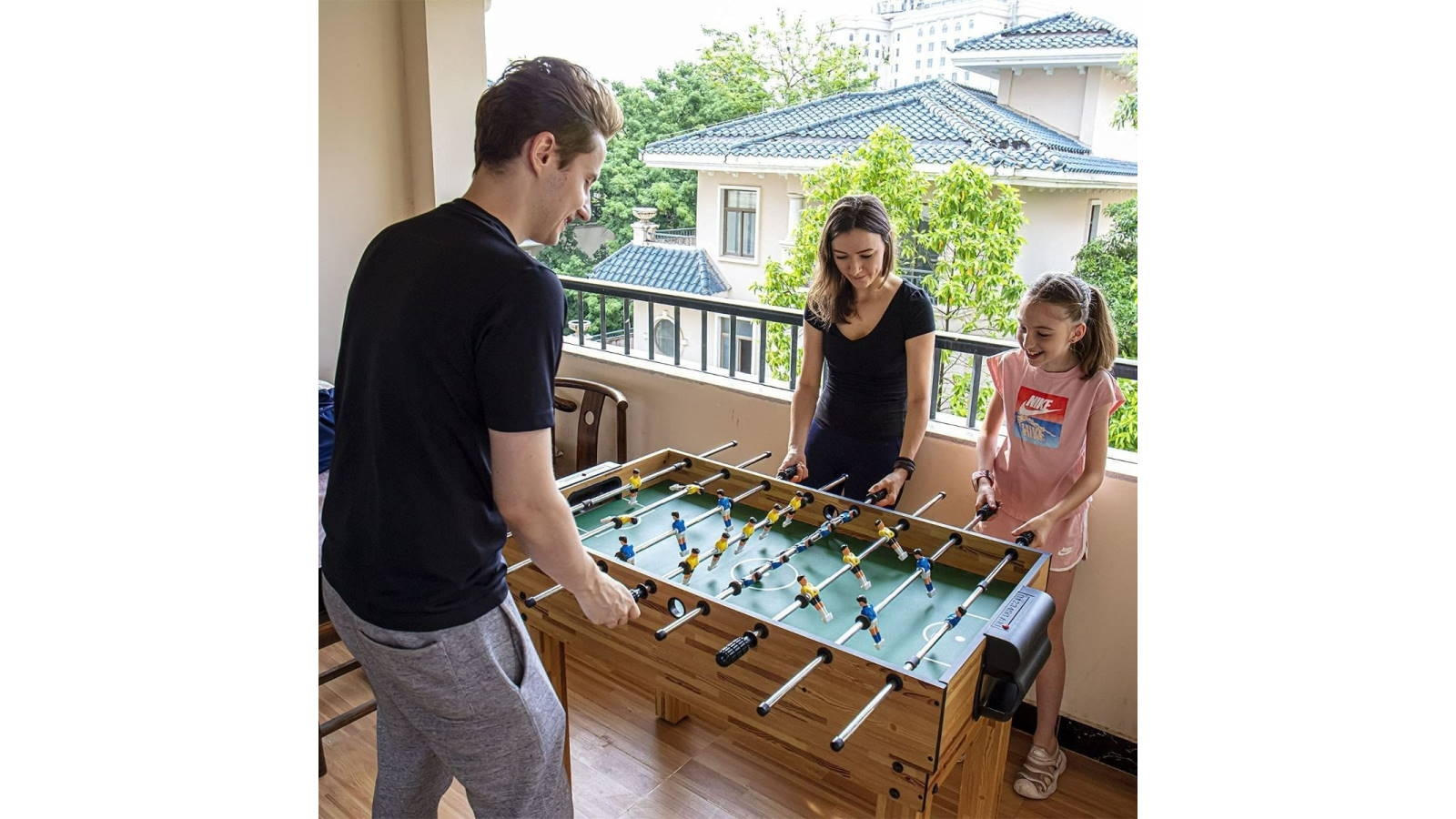 All 4 Kids Brandon 10-in-1 4ft Activity Entertainment Play Pool Table ...